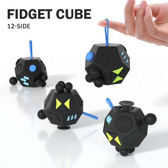 GetUSCart- Fidget Dodecagon -12 Side Fidget Toy Cube Relieves Stress ...