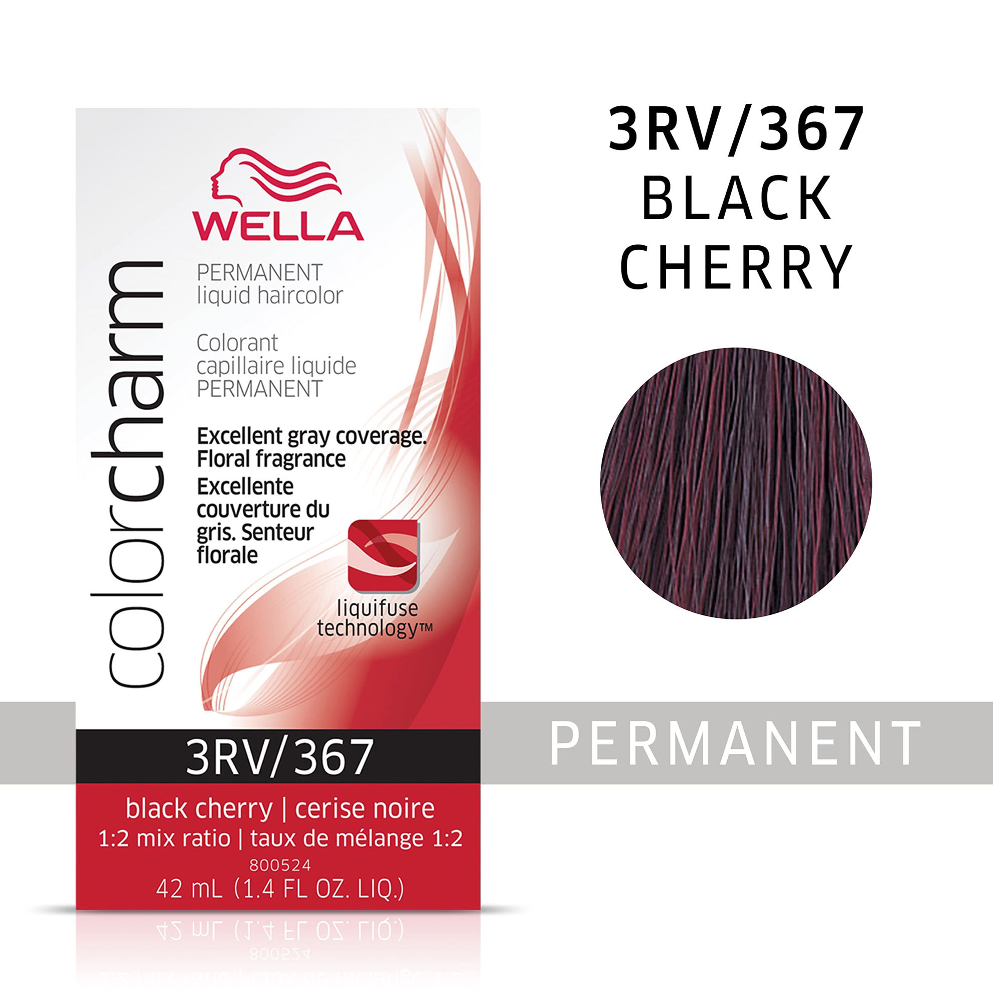 GetUSCart- WELLA Color Charm Permanent Liquid Hair Color for Gray ...