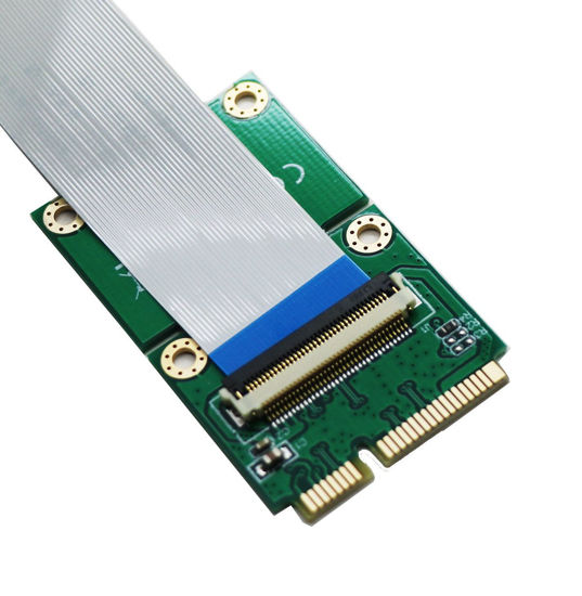 GetUSCart- Sintech M.2 (NGFF) nVME SSD to Mini PCIe Adapter with 20cm Cable
