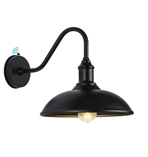 GetUSCart- DENGNBJ 11 Inch Outdoor Barn Gooseneck Lights from Dusk to ...