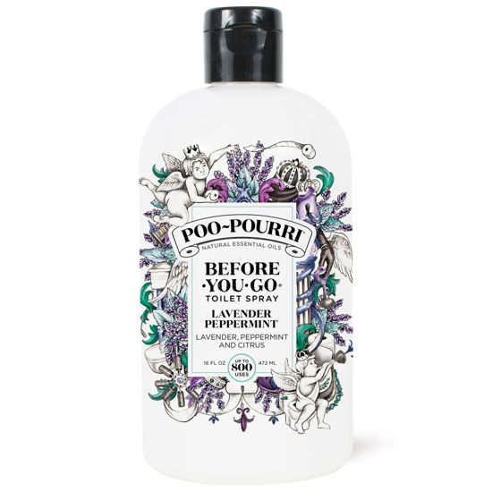 GetUSCart- Poo-Pourri Before-You-Go Toilet Spray, Lavender Peppermint ...
