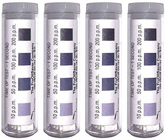 GetUSCart- FryOilSaver Chlorine Test Strips for Restaurants, Precision ...
