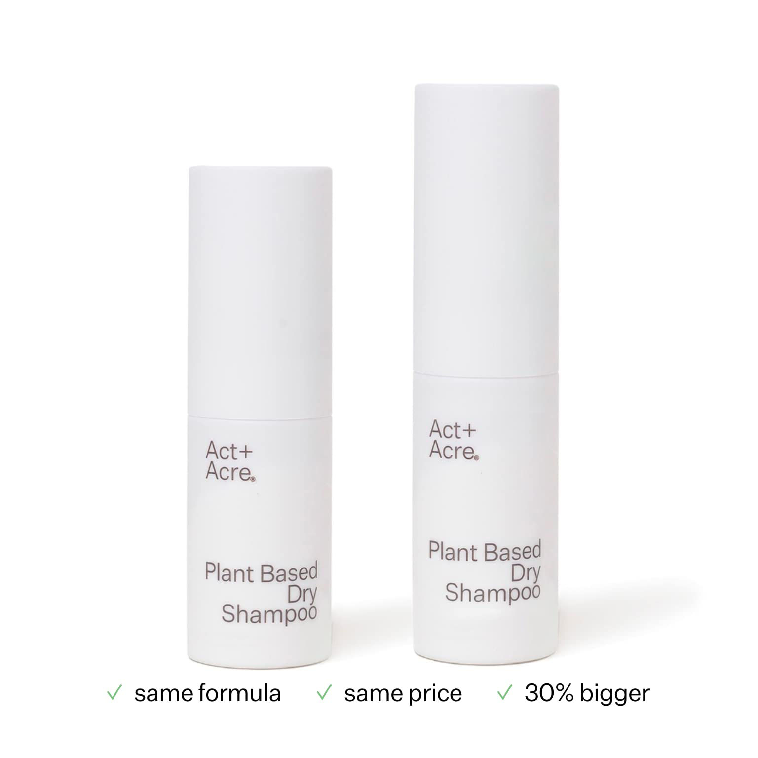 GetUSCart- ACT+ ACRE Plant-Based Fulvic Acid Volumizing Dry Shampoo ...