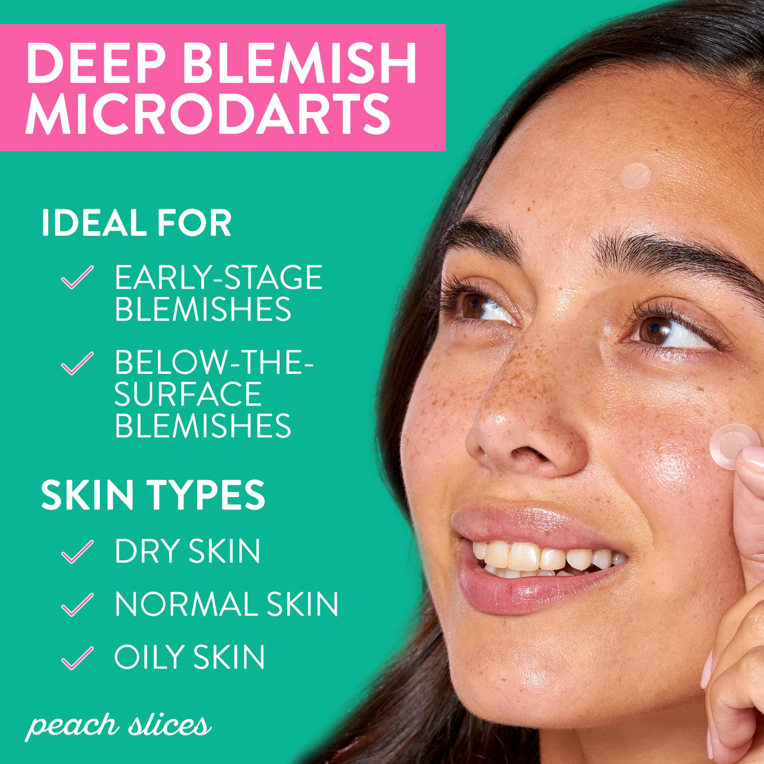 GetUSCart- Peach Slices | Deep Blemish Microdarts | Acne Patch | Early ...