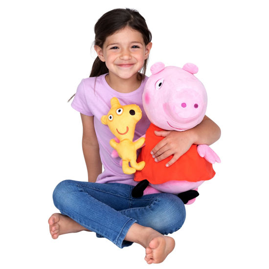 GetUSCart- Peppa Pig Kids Bedding Super Soft Plush Cuddle Pillow Buddy ...