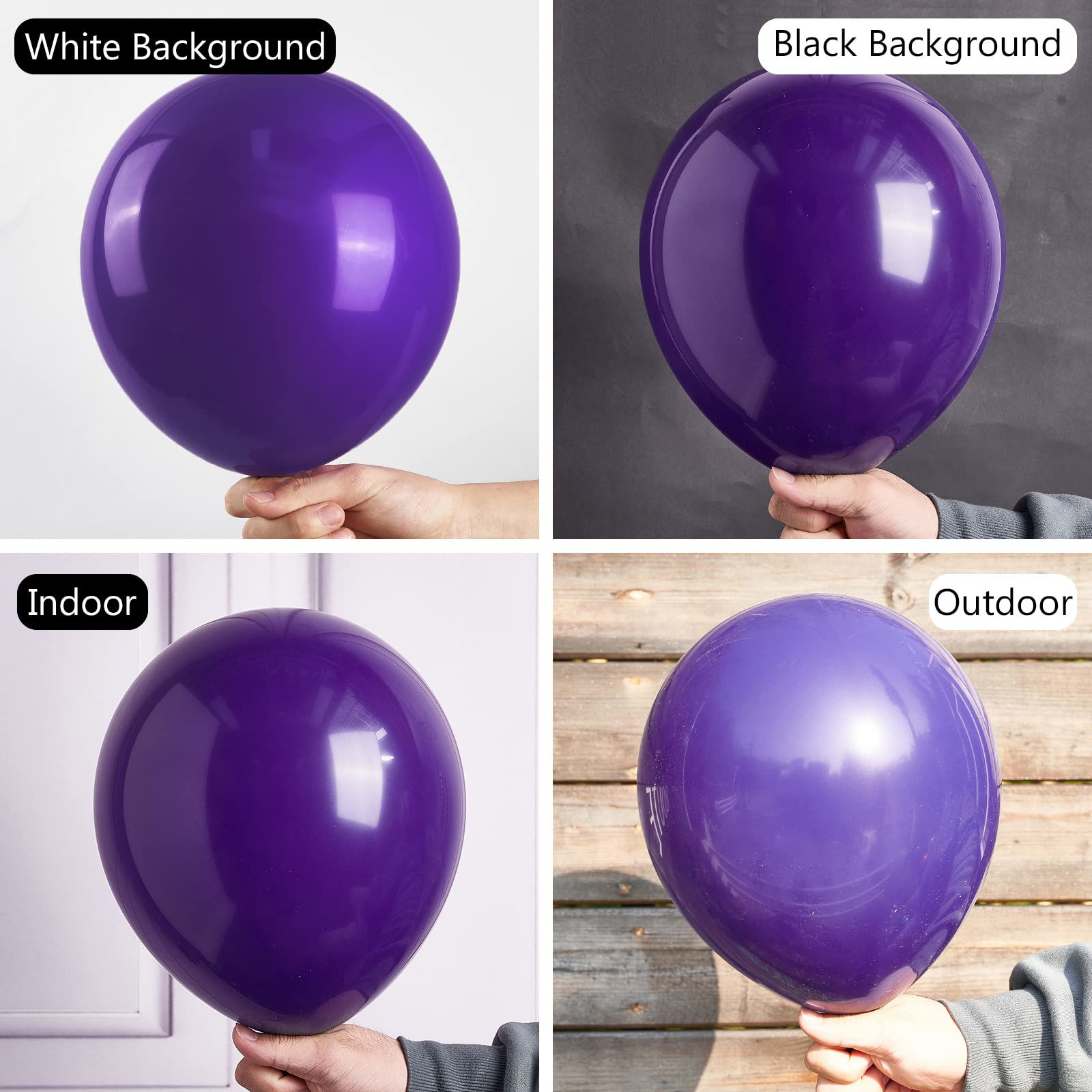 GetUSCart- PartyWoo Purple Balloons, 50 pcs 12 Inch Royal Purple ...