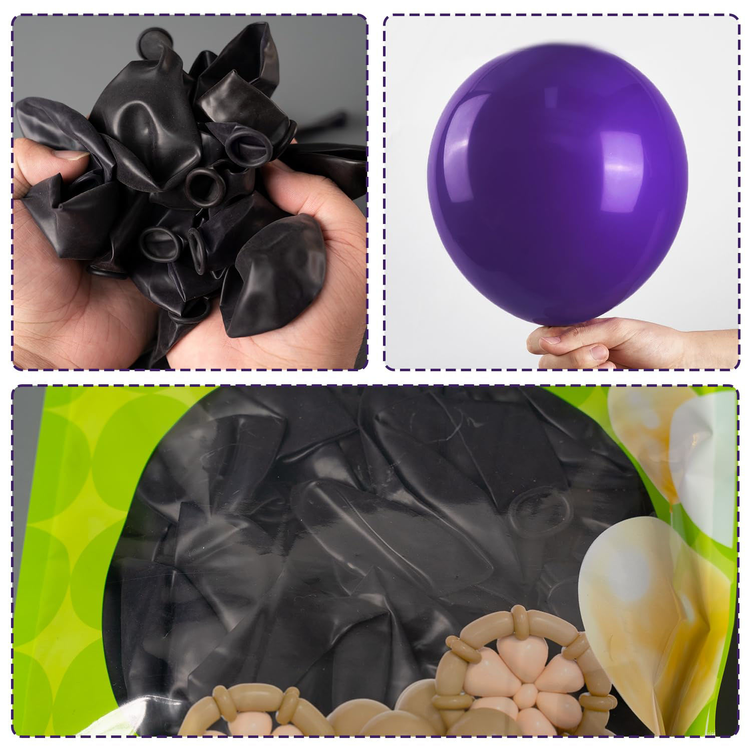 GetUSCart- PartyWoo Purple Balloons, 50 pcs 12 Inch Royal Purple ...