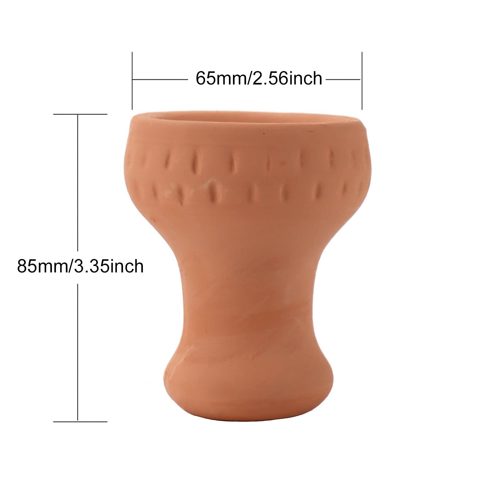 GetUSCart- Hookah Bowl Red Clay Ceramic Shisha Pipe Nargile Tobacco ...