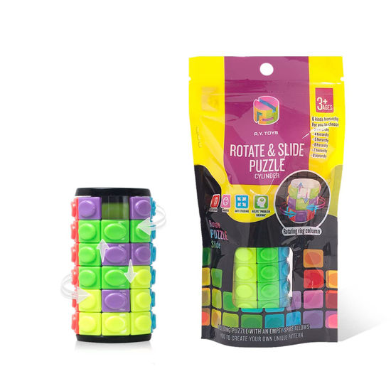 GetUSCart- R.Y.TOYS Rotate and Slide Puzzle-Patented Fidget Cube ...