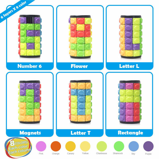 GetUSCart- R.Y.TOYS Rotate and Slide Puzzle-Patented Fidget Cube ...