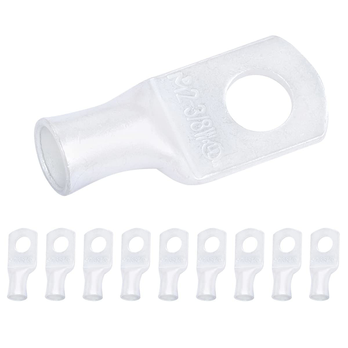 GetUSCart- SELTERM 10pcs 2 AWG-3/8" Stud (Wide Pad) Tinned Copper Wire ...