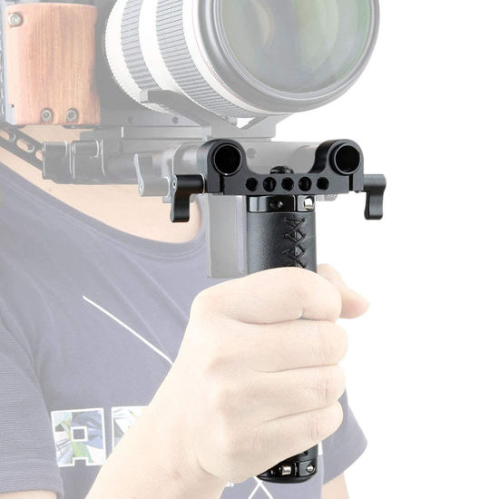 GetUSCart- NICEYRIG 15mm Rod Handle with Rod Clamp Connector ...