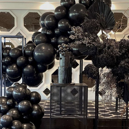 GetUSCart- PartyWoo Black Balloons, 50 pcs 5 Inch Matte Black Balloons ... GetUSCart- PartyWoo Black Balloons, 50 pcs 5 Inch Matte Black Balloons ...