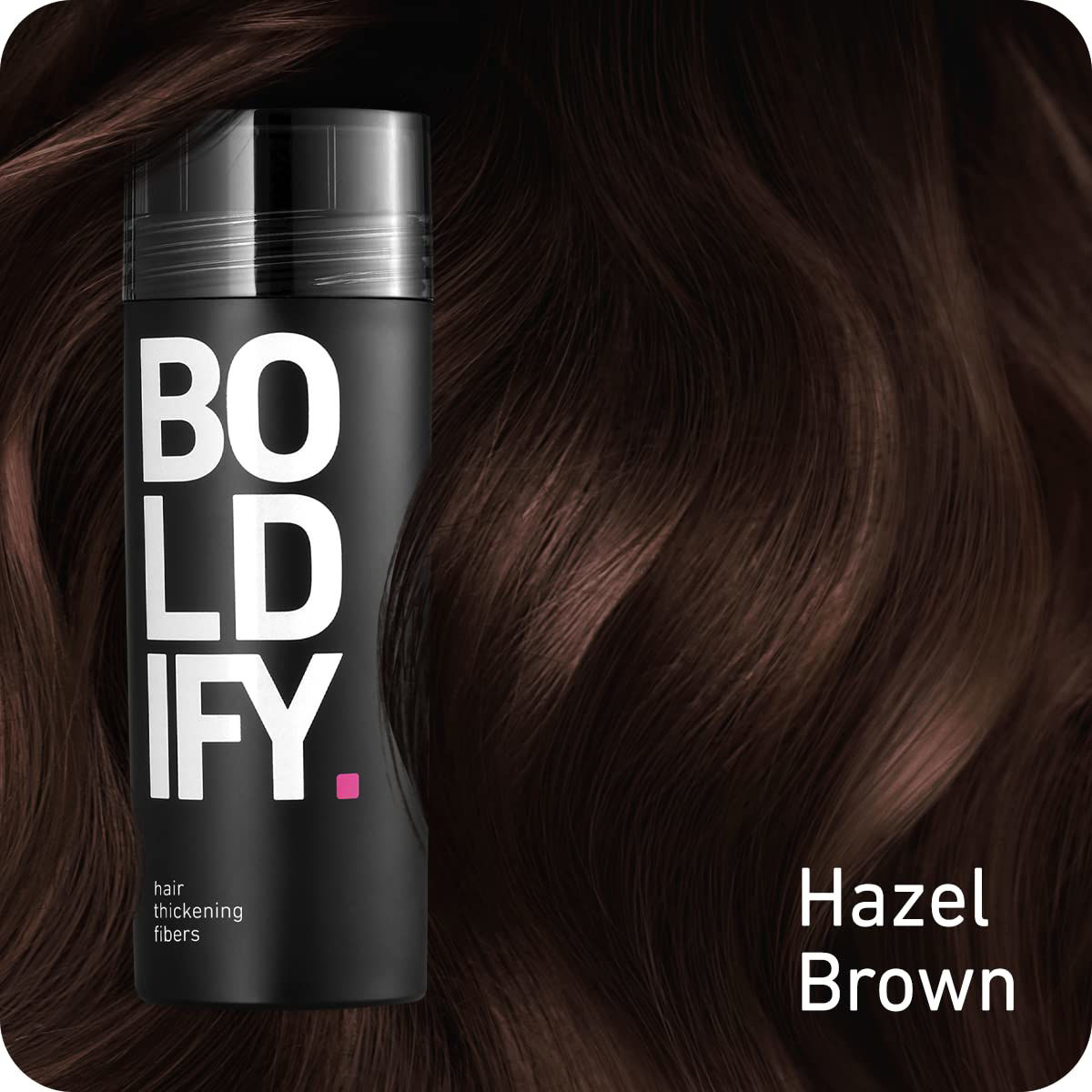 GetUSCart- BOLDIFY Hair Fibers for Thinning Hair (HAZEL BROWN) Hair ...