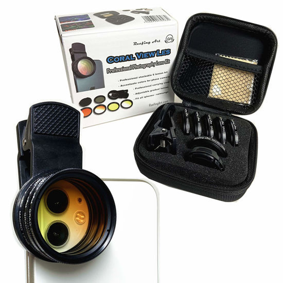 GetUSCart- Coral View Lens Professional Photography 10 in 1 Kit 2inch ...
