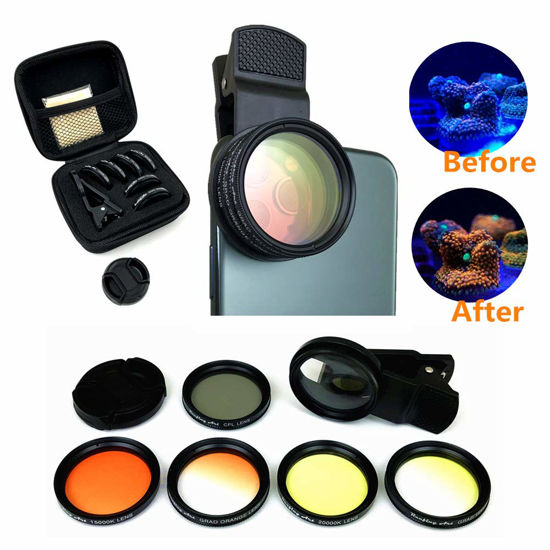 GetUSCart- Coral View Lens Professional Photography 10 in 1 Kit 2inch ...