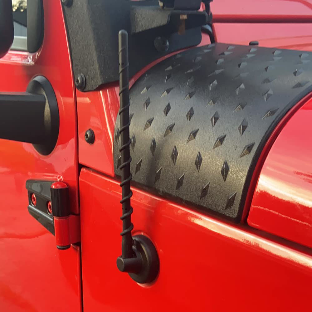 GetUSCart- VOFONO Spiral Short Antenna for Jeep Wrangler JK JL ...
