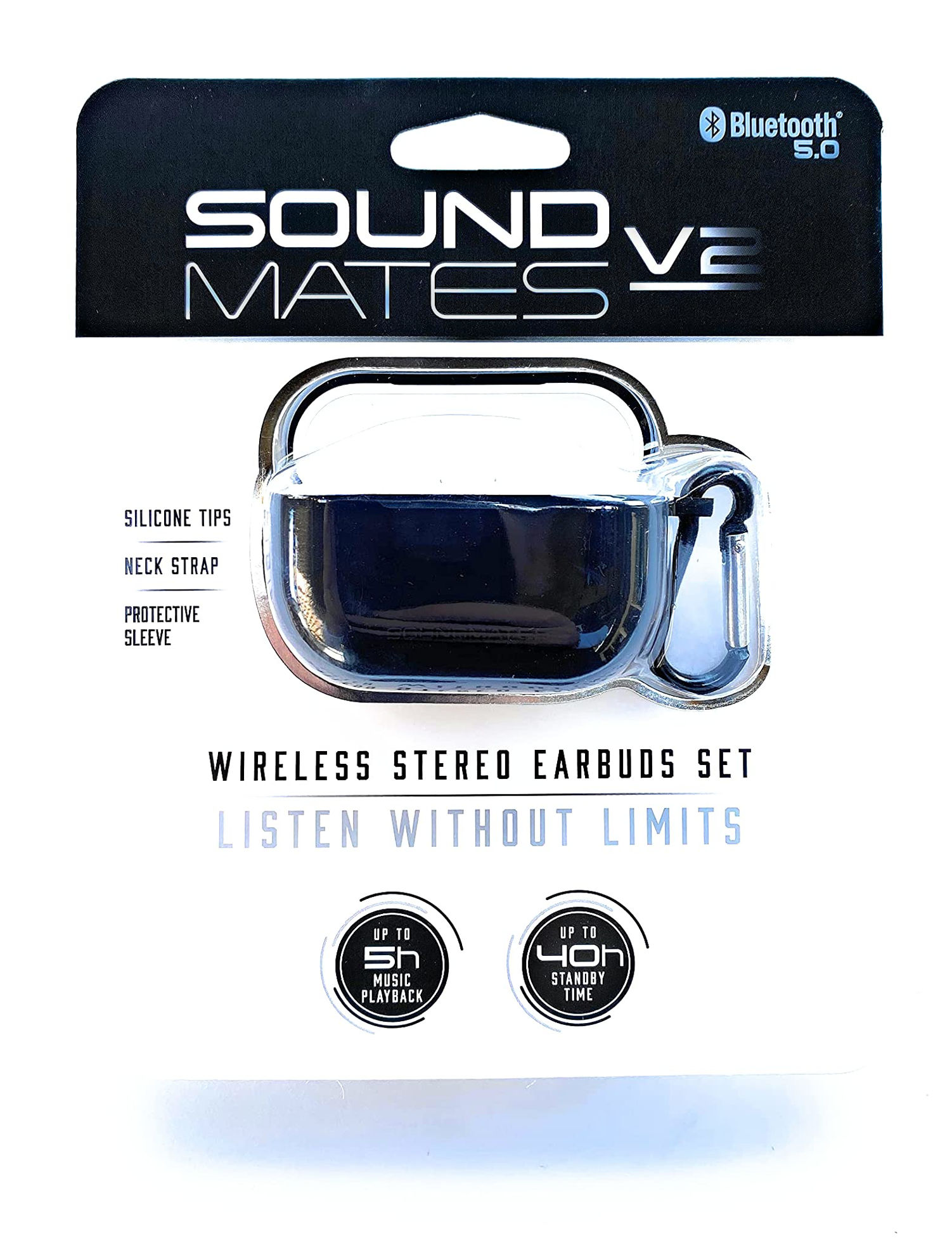 GetUSCart- TZUMI 7776 TZUMI SOUNDMATES V2 Black