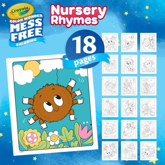 GetUSCart- Crayola Color Wonder Nursery Rhymes, Mess Free Coloring ...