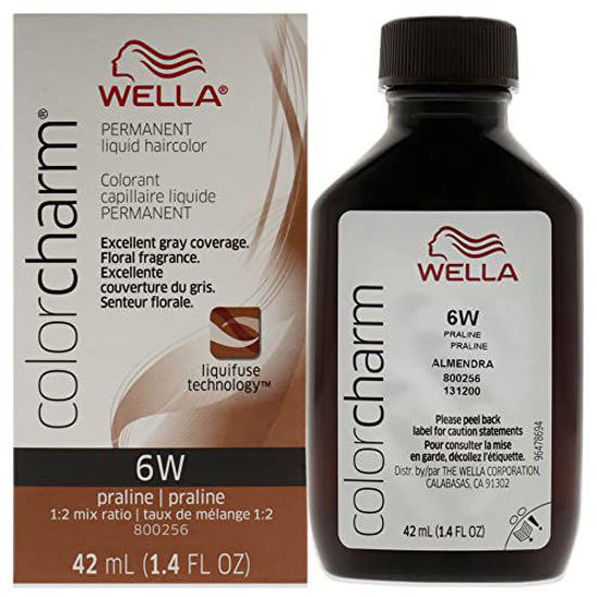 GetUSCart- WELLA Color Charm Permanent Liquid Hair Color for Gray ...