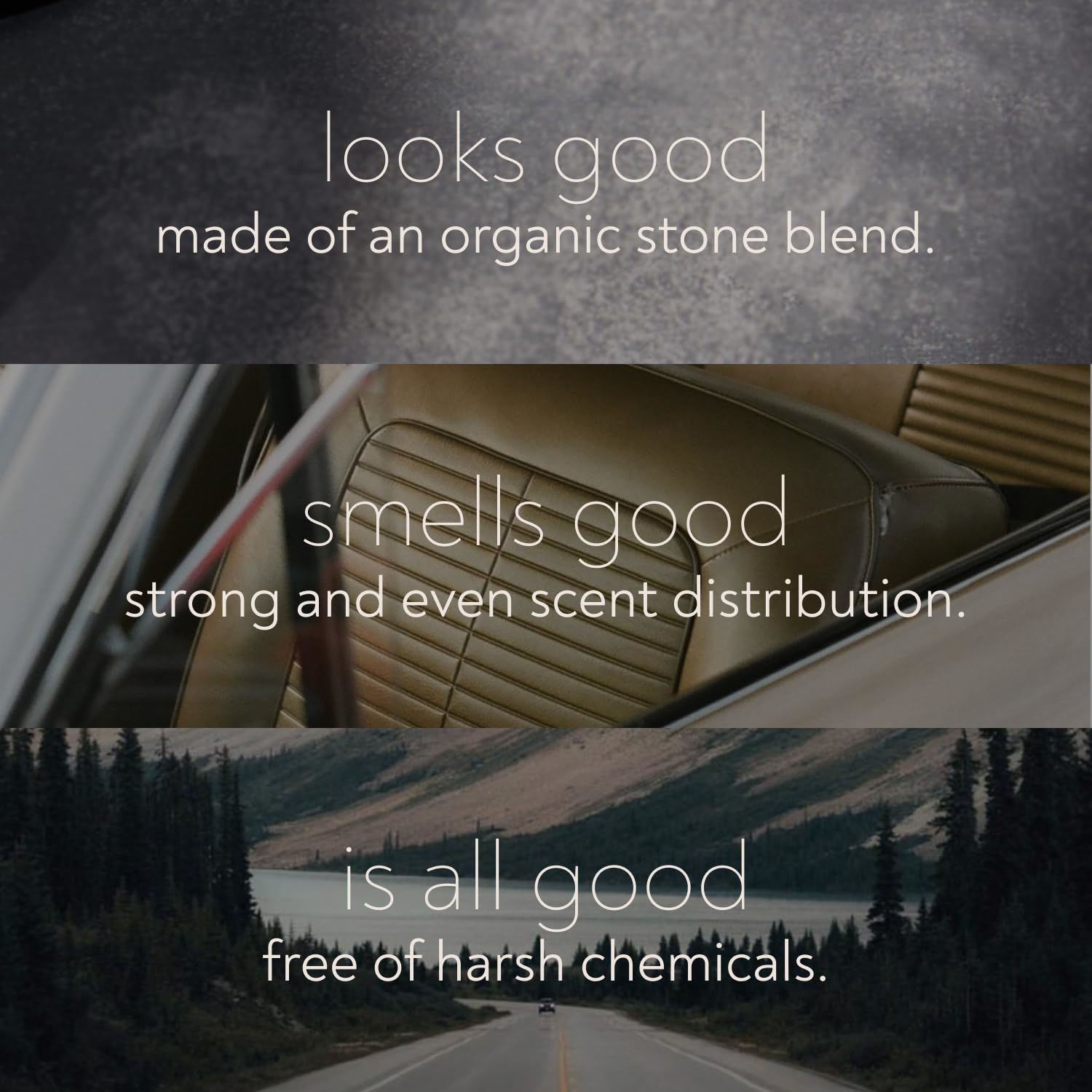 GetUSCart- Drift Car Air Freshener - Stone Air Freshener - Car Odor ...