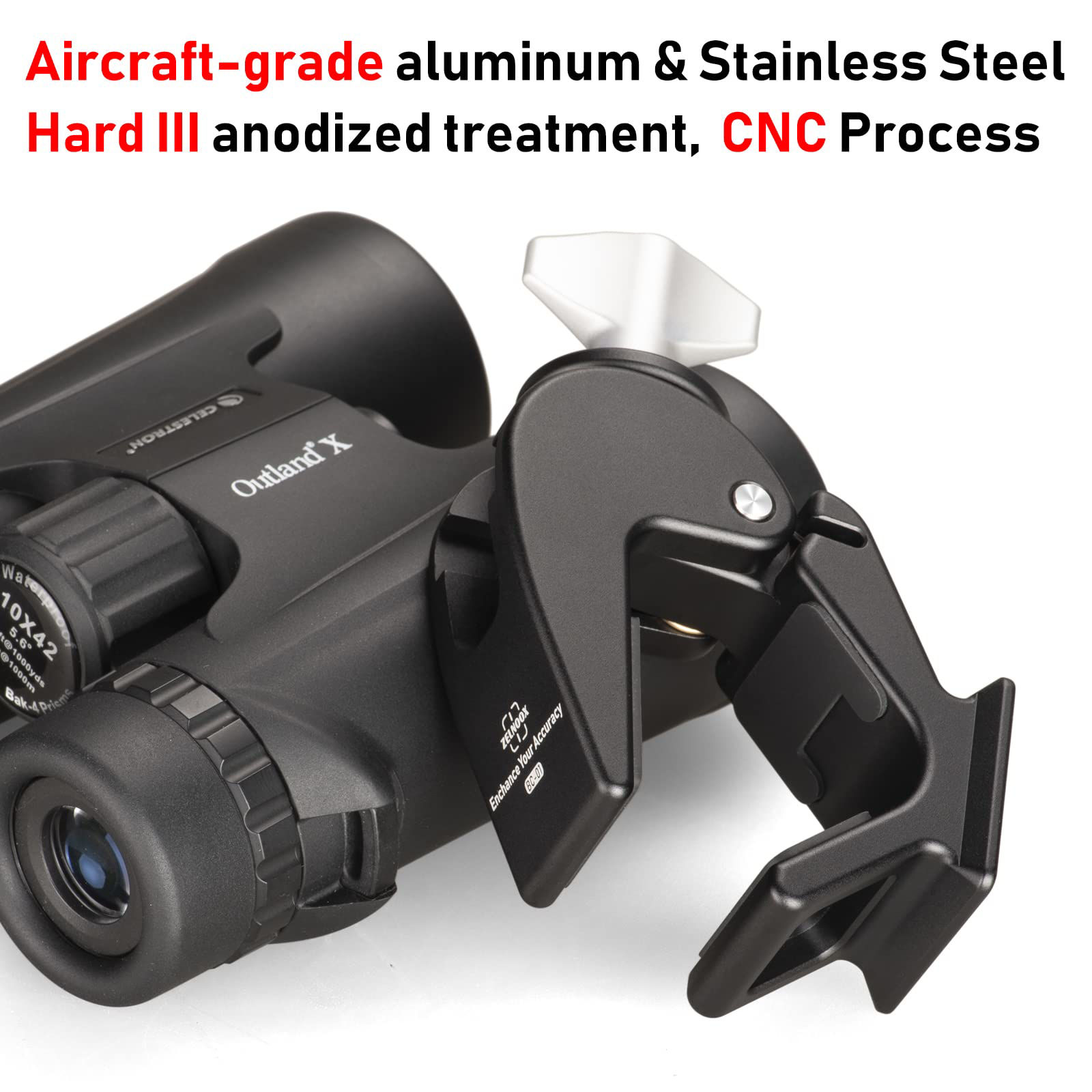 GetUSCart- Binocular Tripod Mount Adapter,1/4" 3/8" Screw and ARCA ...