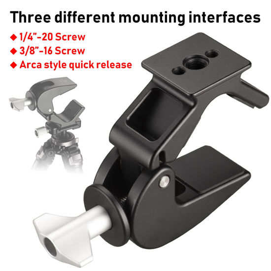 GetUSCart- Binocular Tripod Mount Adapter,1/4" 3/8" Screw and ARCA ...