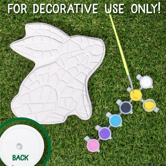 GetUSCart- Creative Roots Paint Your Own Bunny Garden Stone, Craft Kits ...