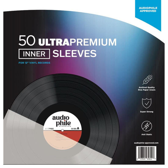GetUSCart- Audiophile Approved - Vinyl Record Inner Sleeves: Ultra ...