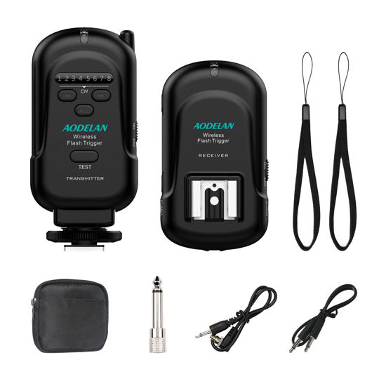 GetUSCart- AODELAN Wireless Flash Trigger Transmitter and Receiver Set ...