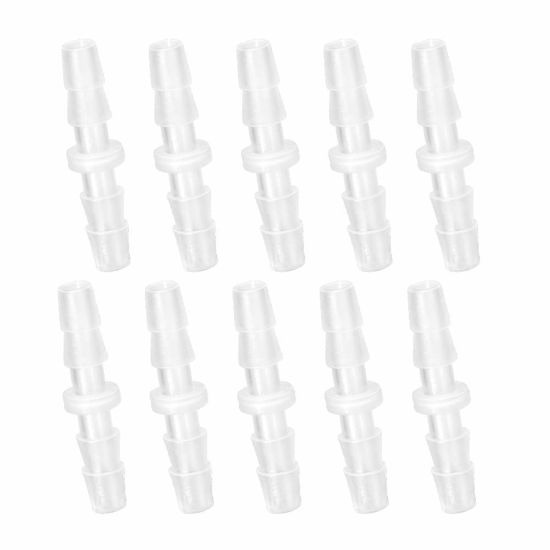 GetUSCart- Quickun Plastic Hose Barb Fitting, 1/8" x 1/8" Barbed ...