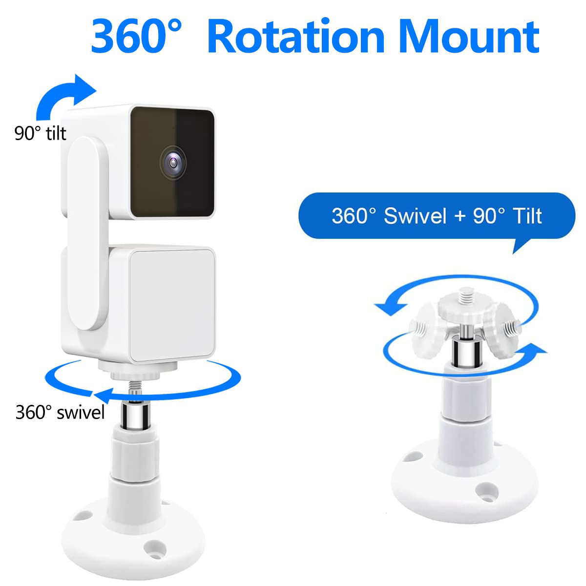 GetUSCart- Wall Mount for Wyze Cam Pan V3 & Wyze Cam V3 & Wyze Cam ...