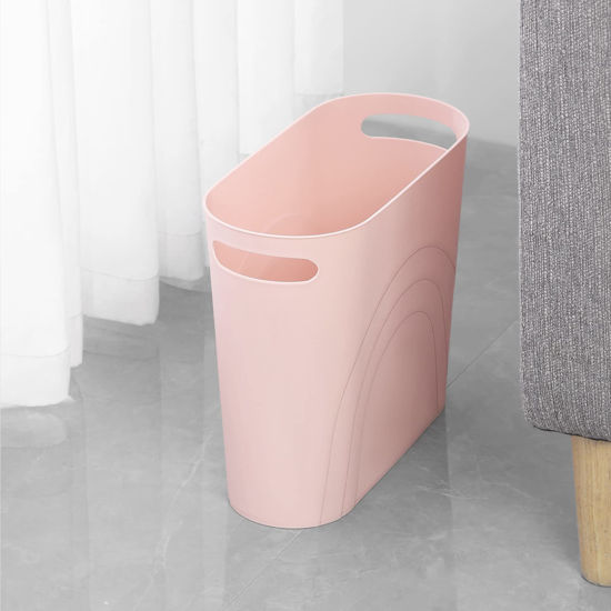 GetUSCart- rejomiik Small Trash Can, 3.5 Gallon Slim Garbage Can ...