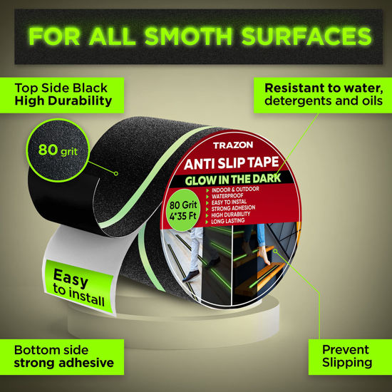 GetUSCart- Grip Tape - Heavy Duty Anti Slip Tape for Stairs Outdoor ...