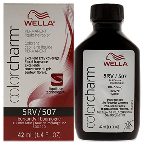 GetUSCart- WELLA Color Charm Permanent Liquid Hair Color for Gray ...