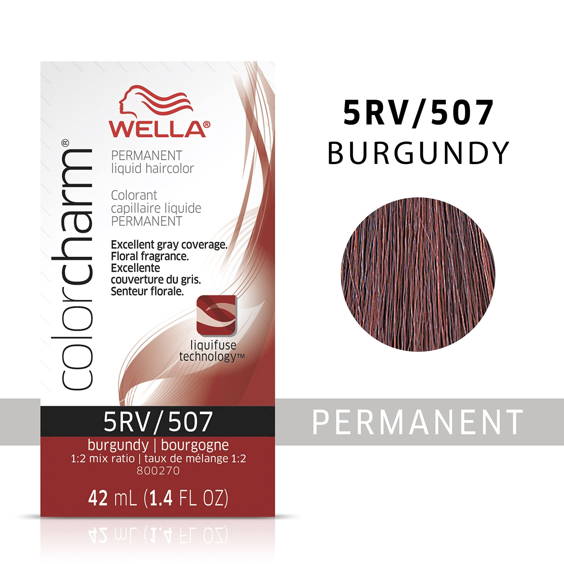 GetUSCart- WELLA Color Charm Permanent Liquid Hair Color for Gray ...