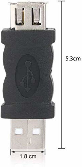 GetUSCart- FastSun Firewire IEEE 1394 6 Pin Female to USB Male Adaptor ...