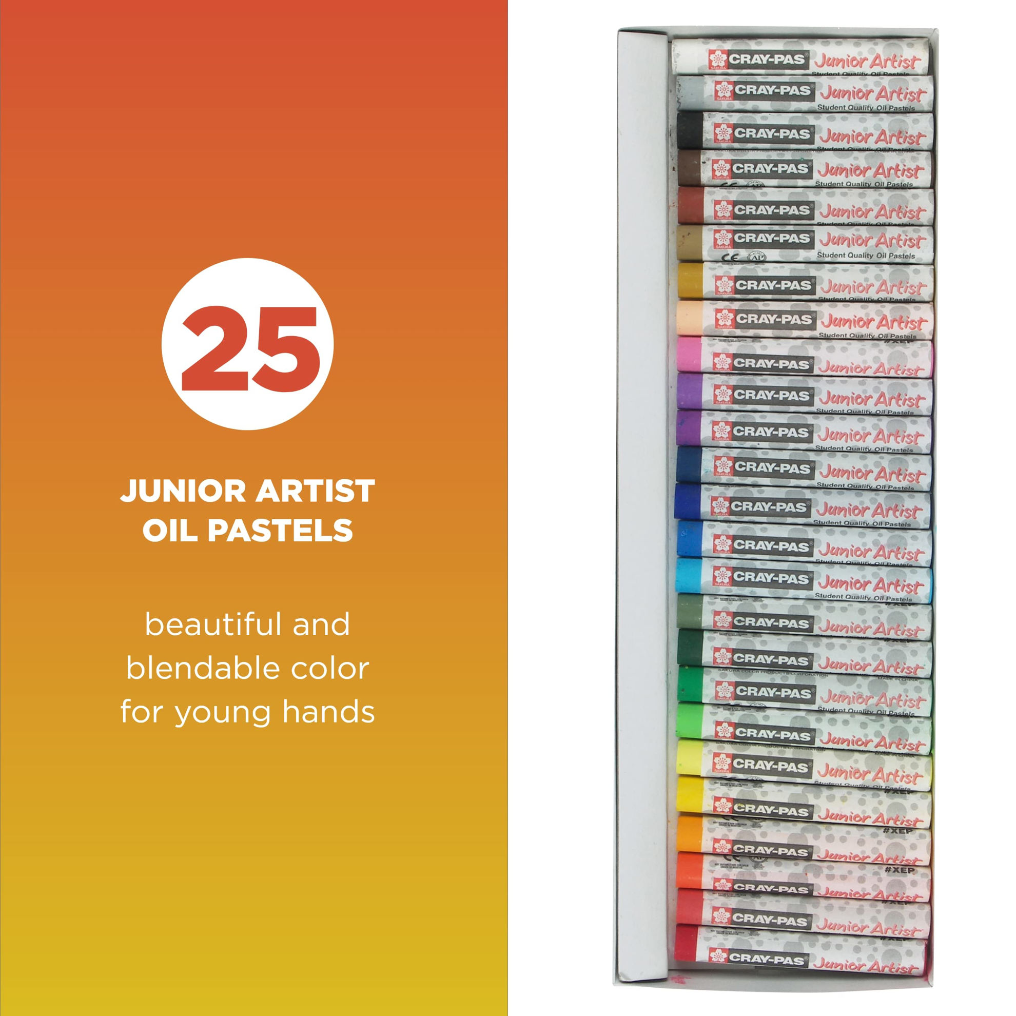 GetUSCart- SAKURA Cray-Pas Junior Artist Oil Pastel Set - Soft Oil ...