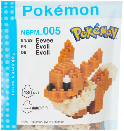 GetUSCart- nanoblock - Eevee [Pokémon], Pokémon Series Building Kit ...