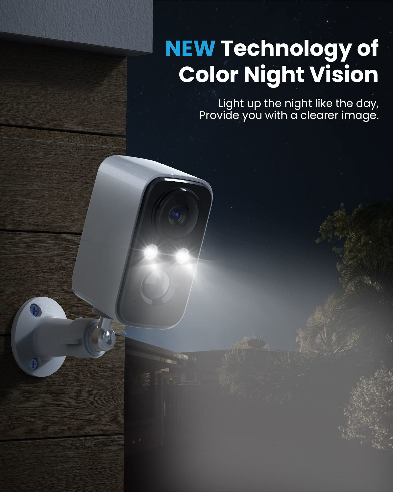 GetUSCart- FOAOOD Security Cameras Wireless Outdoor with Solar Panel ...