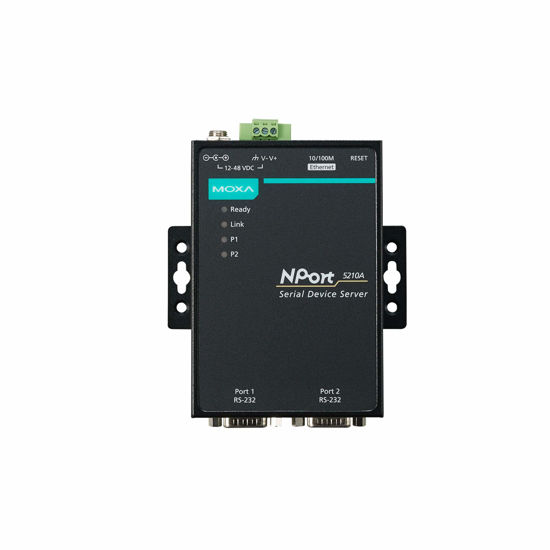 GetUSCart- Moxa NPort 5210A - 2 Ports Device Server, 10/100M Ethernet ...