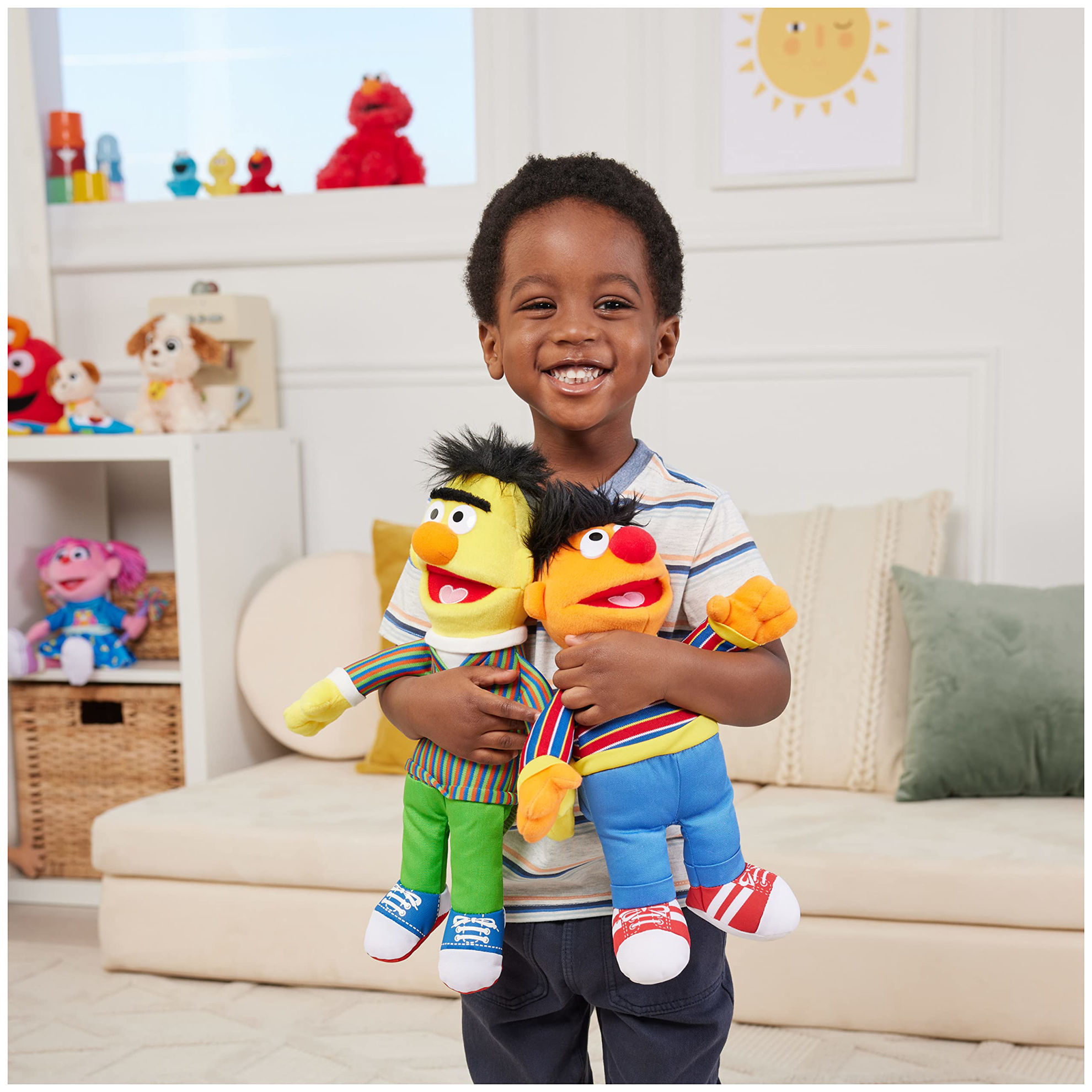 GetUSCart- GUND Sesame Street Official Ernie Muppet Plush, Premium ...