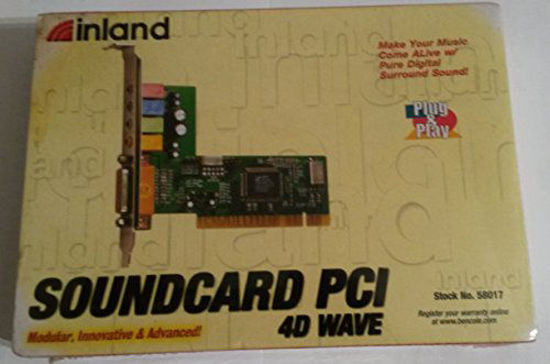 GetUSCart- Inland Thunder Sound PCI Sound Card - 4 Channel (4.1 Wavetable)