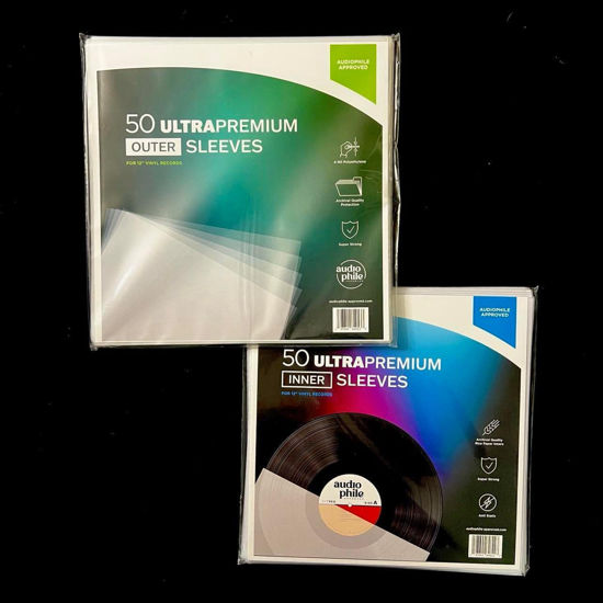 4LP Vinyl Sleeve City (50 Pack) Premium Diskeeper Ultimate Audiophile ...