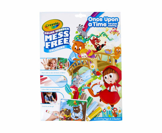 GetUSCart- Crayola Color Wonder Fairytales (18 Pages), Mess Free ...