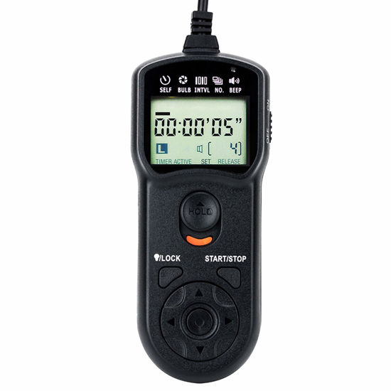 GetUSCart- JJC Intervalometer Timer Remote Shutter Release Time Laspe for Fuji Fujifilm X-T5 X ...