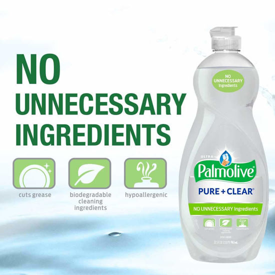 GetUSCart- Palmolive Ultra Dish Liquid White Pure and Clear, 32.5 Fl Oz