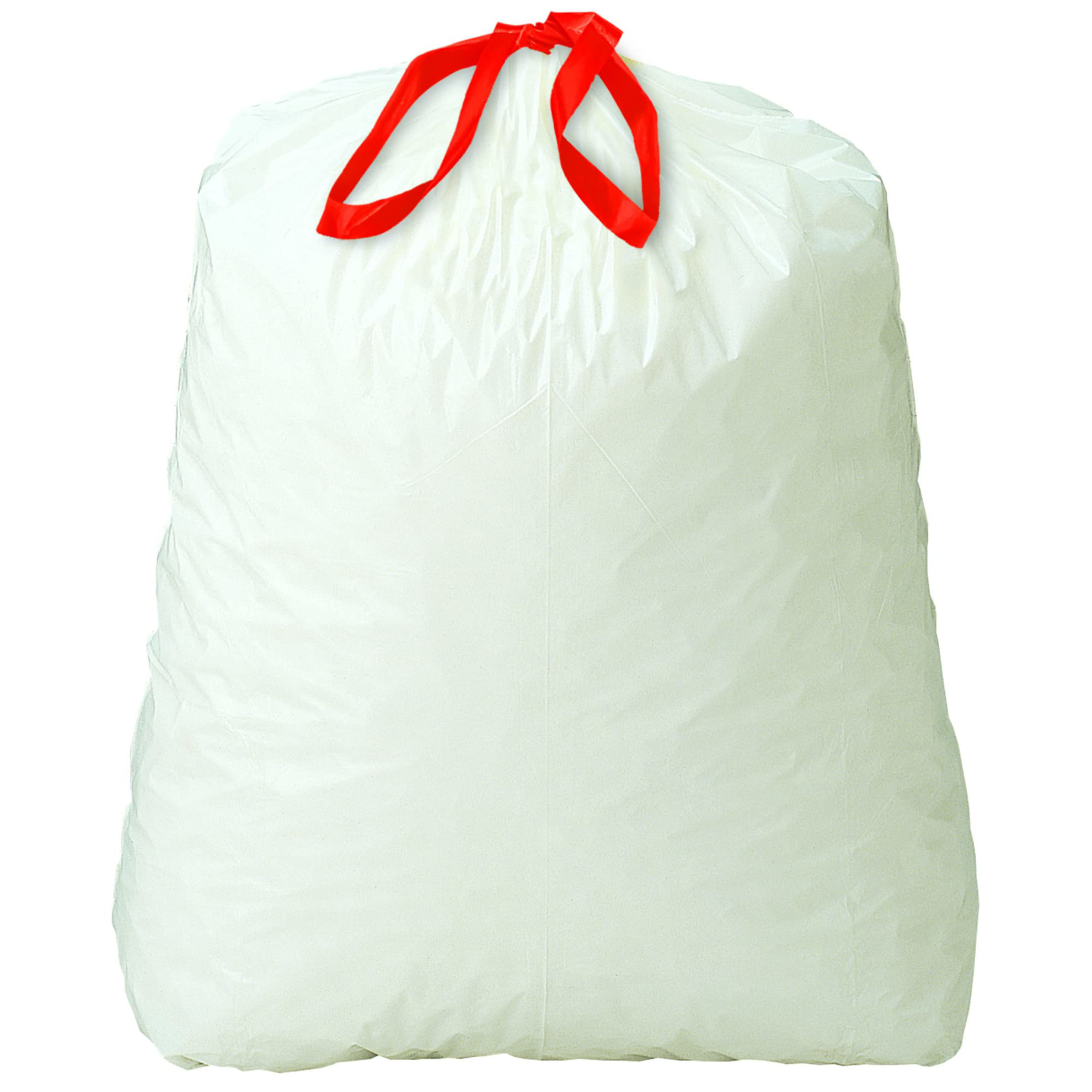 GetUSCart- Amazon Basics Tall Kitchen Drawstring Trash Bags, Clean ...