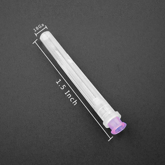 GetUSCart- 100 PCS 18 Ga Dispensing Needle,Individual Package of ...