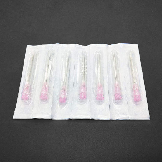 GetUSCart- 100 PCS 18 Ga Dispensing Needle,Individual Package of ...